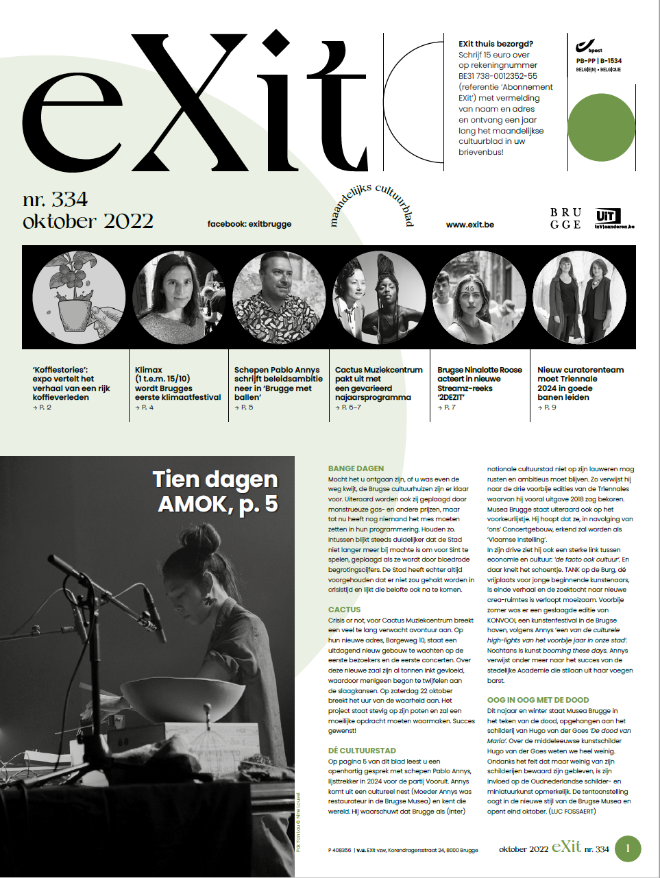 EXit en de nieuwe oktobermaand | Exit Magazine